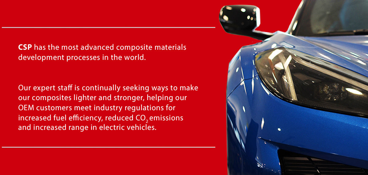 CSP has the most advanced composite materials development processes in ...